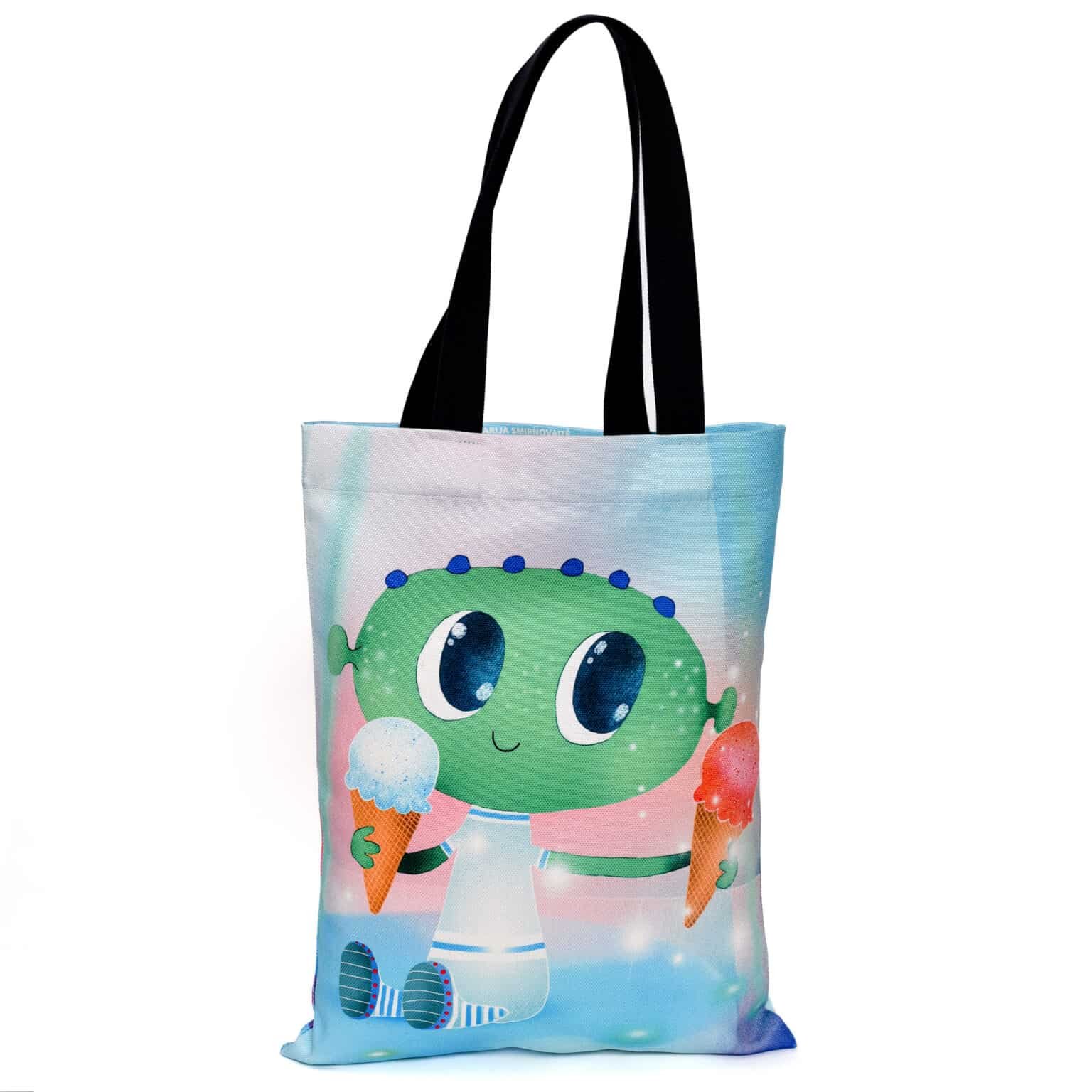 Tekstilinis maišelis. Ateivukas. Ledai – vaiga.lt